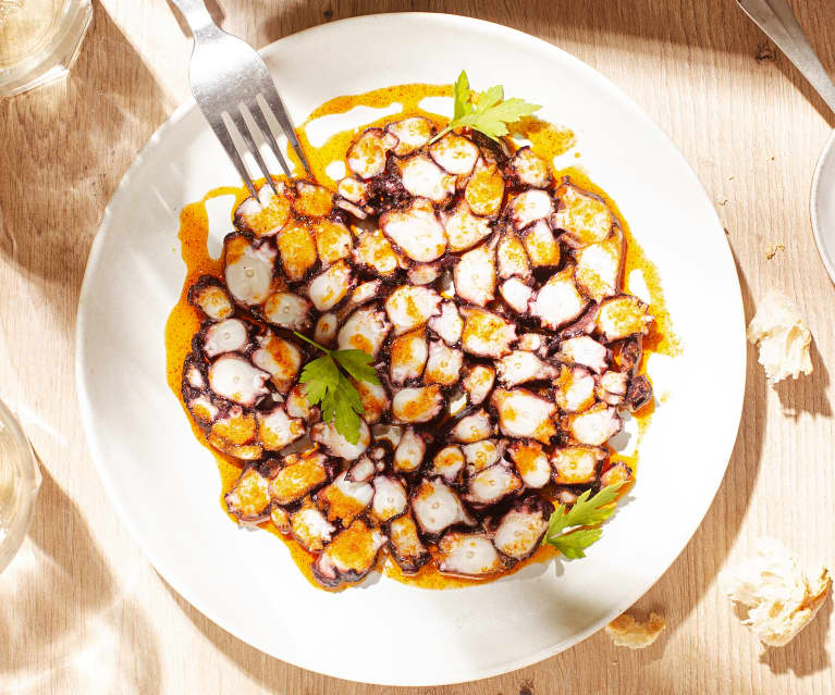Receta de Carpaccio de pulpo