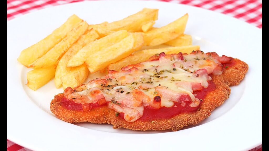 Receta de Pollo empanado a la napolitana