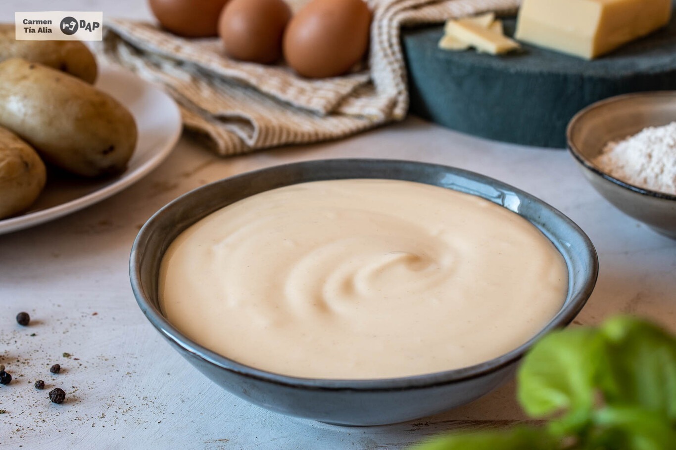 Receta de Salsa mornay