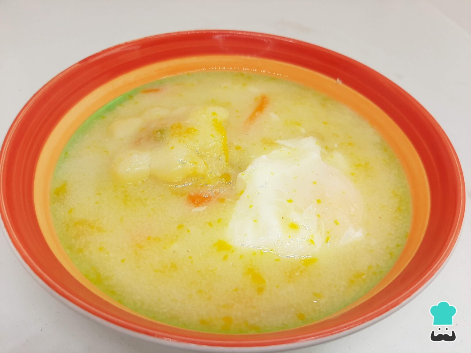 Receta de Sopa de sémola con huevo