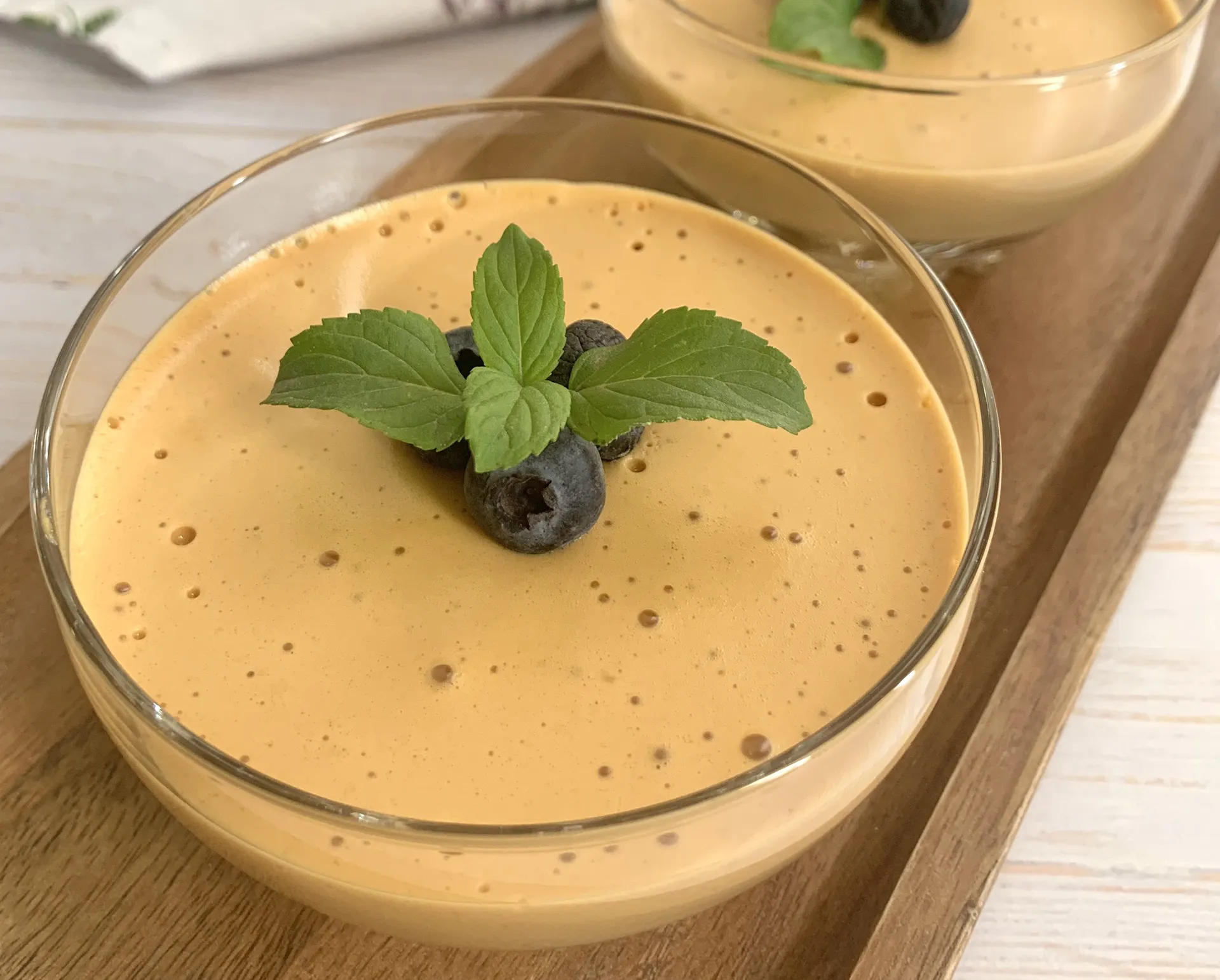 Receta de Mousse de manjar