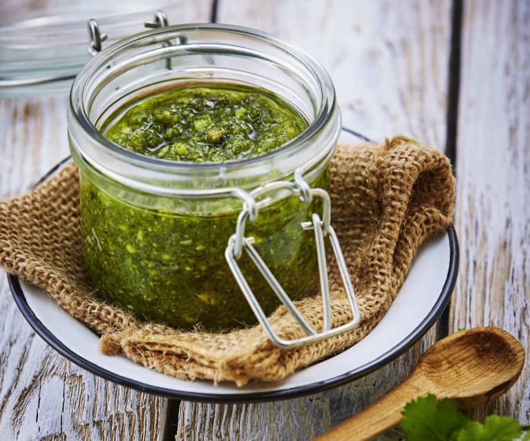 Receta de Pesto de cilantro