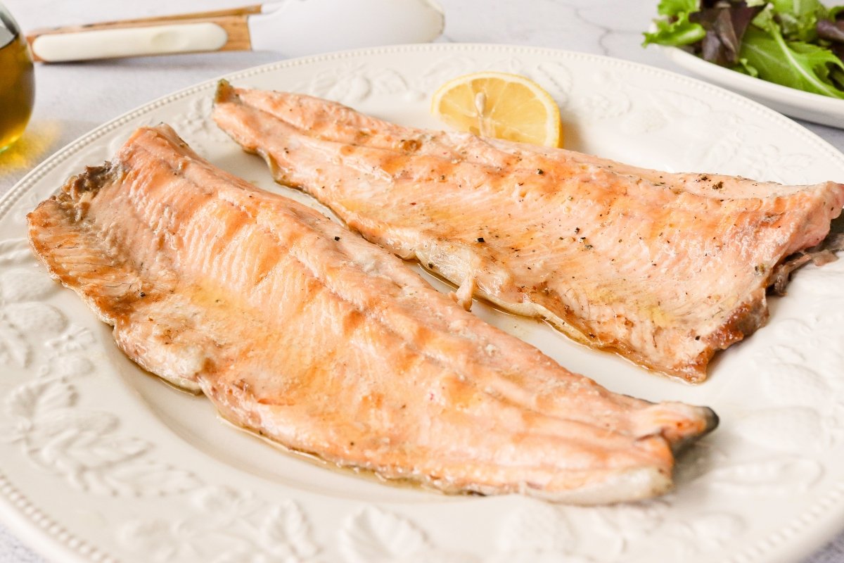 Receta de Trucha a la plancha