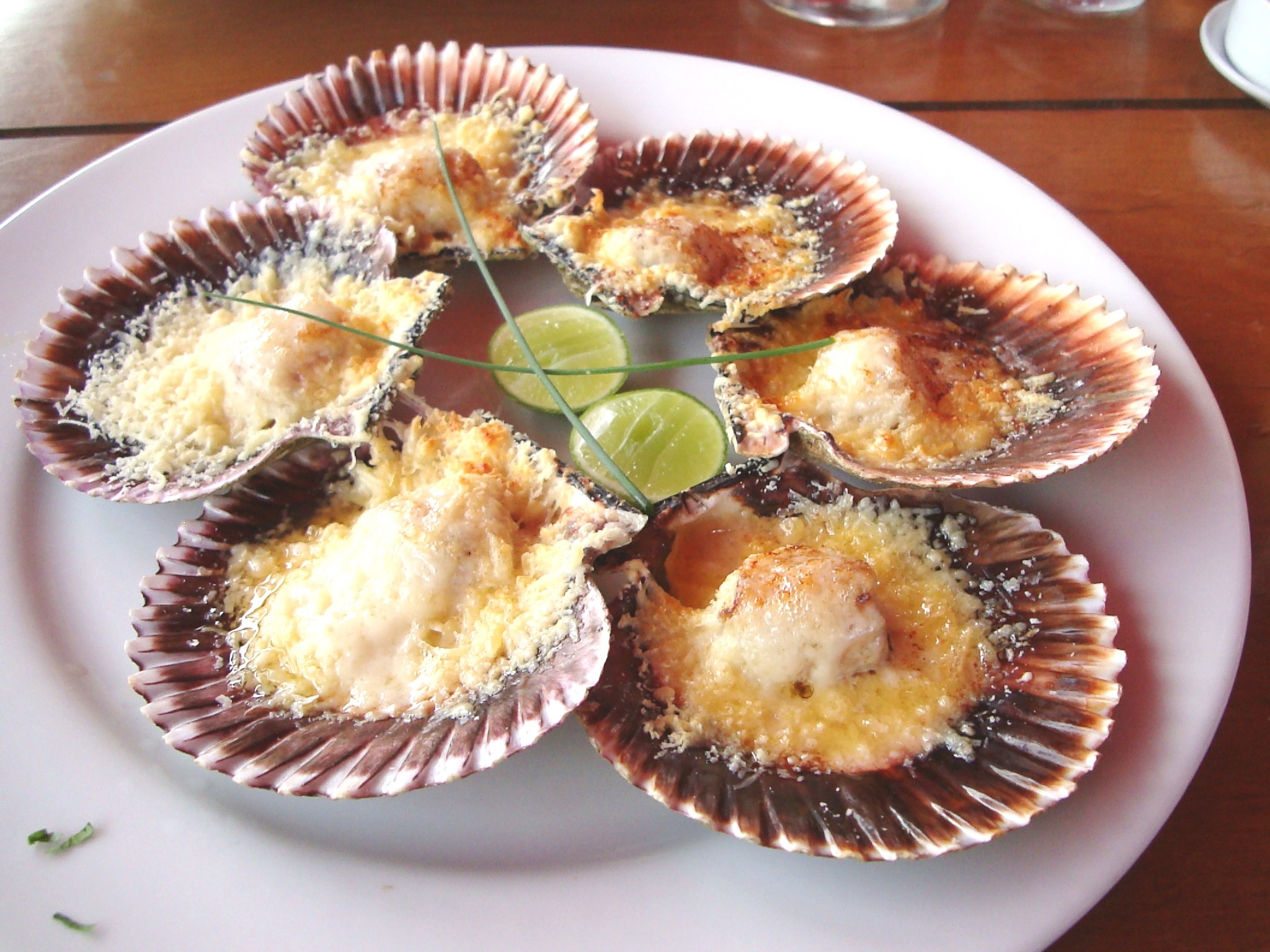 Receta de Conchitas a la parmesana