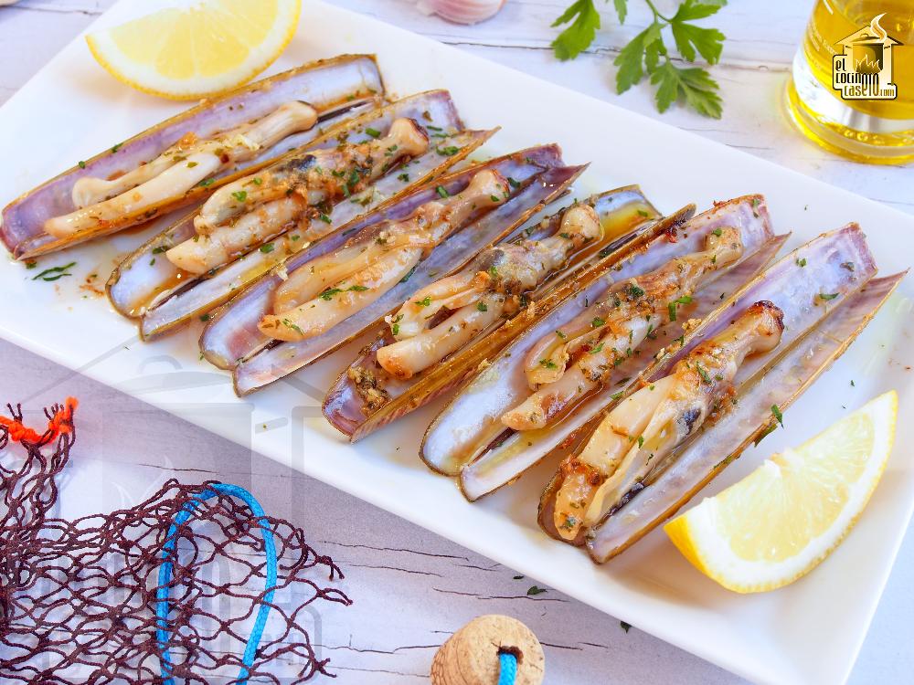 Receta de Navajas a la plancha