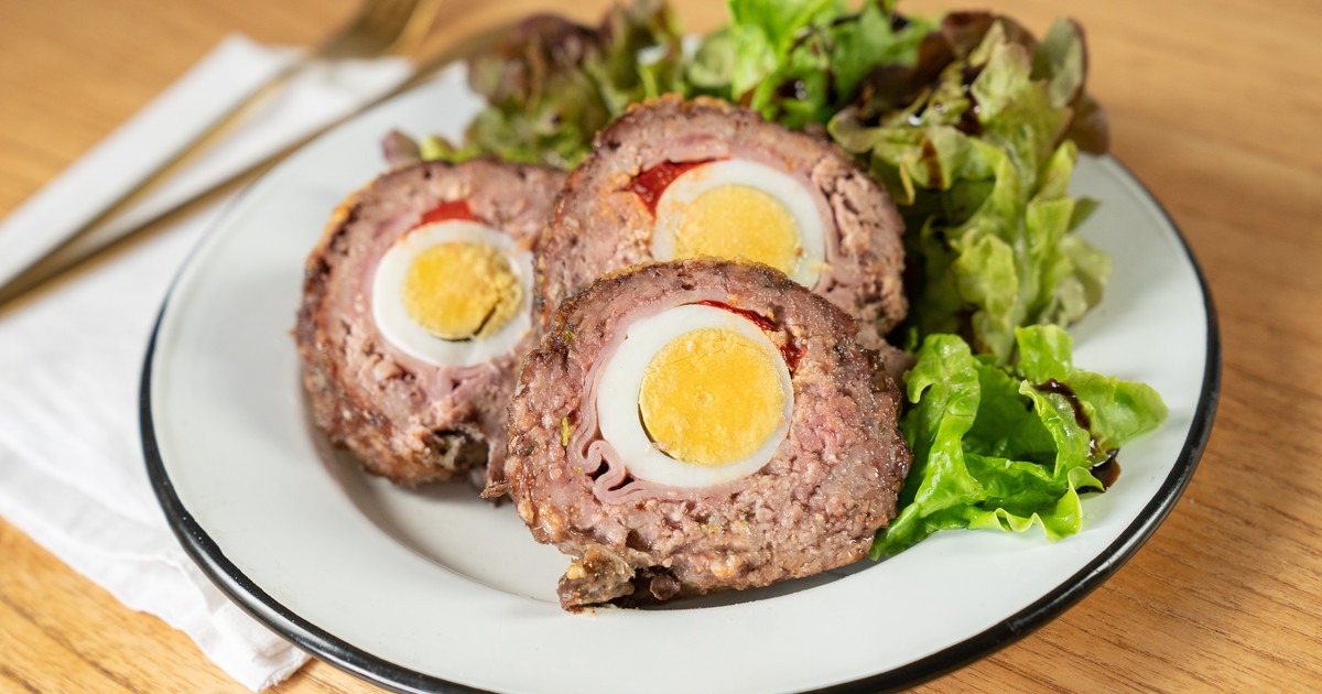 Receta de Pan de carne