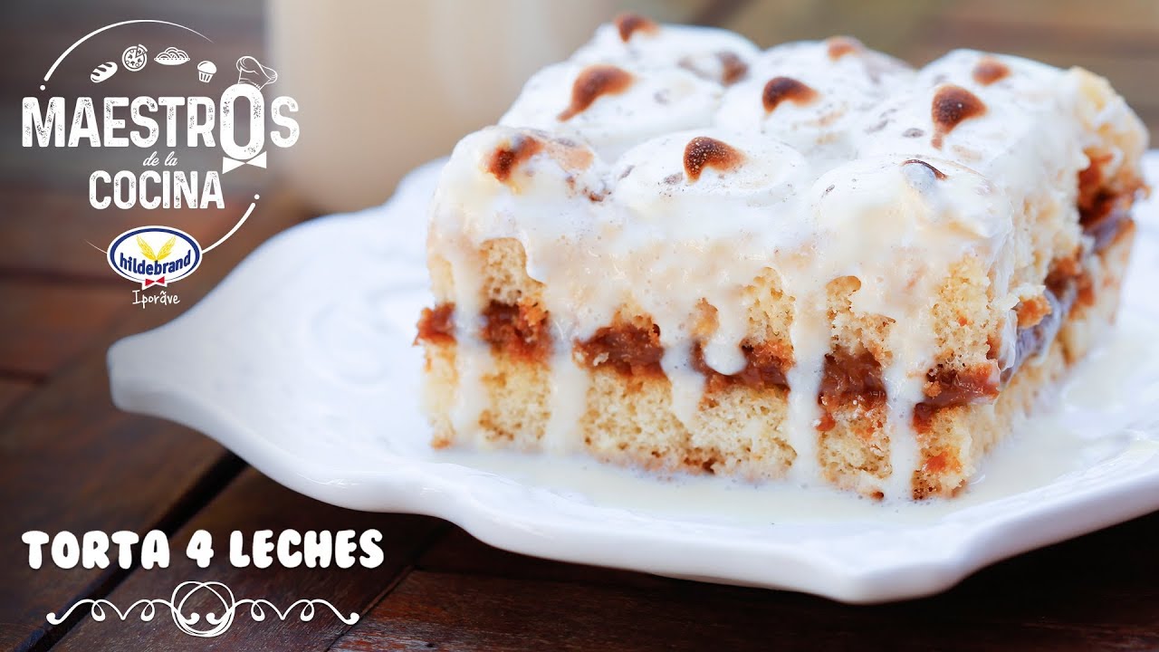 Receta de Torta 4 leches