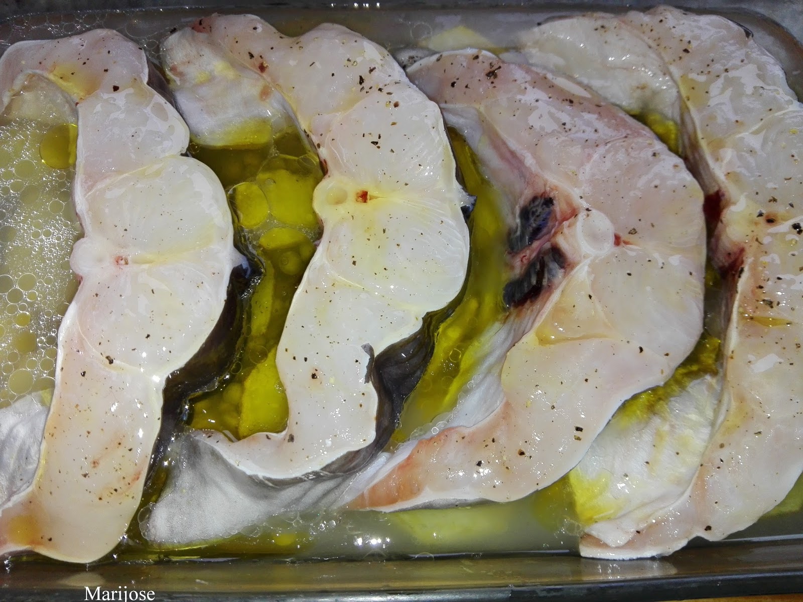 Receta de Congrio al horno