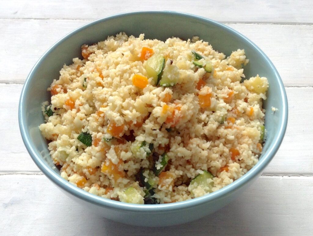 Receta de Cuscús de coliflor