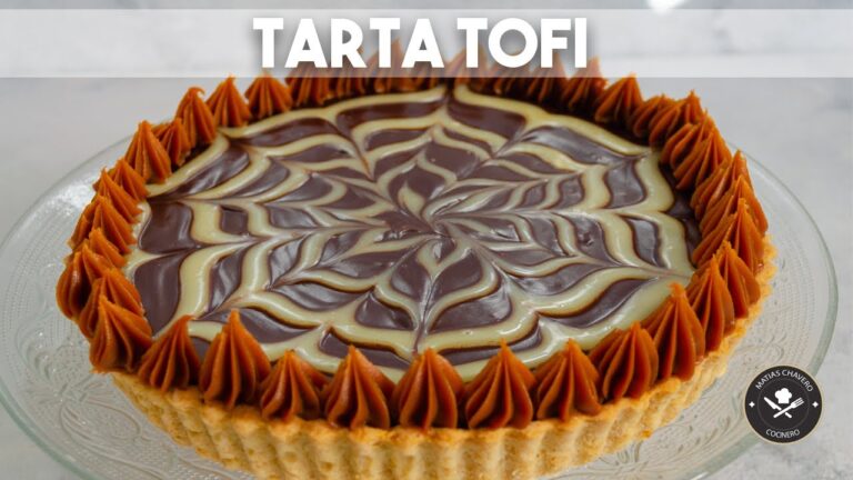 Receta de Tarta tofi