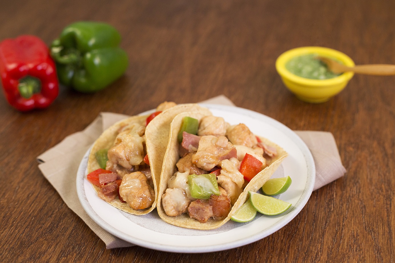 Receta de Alambre de pollo