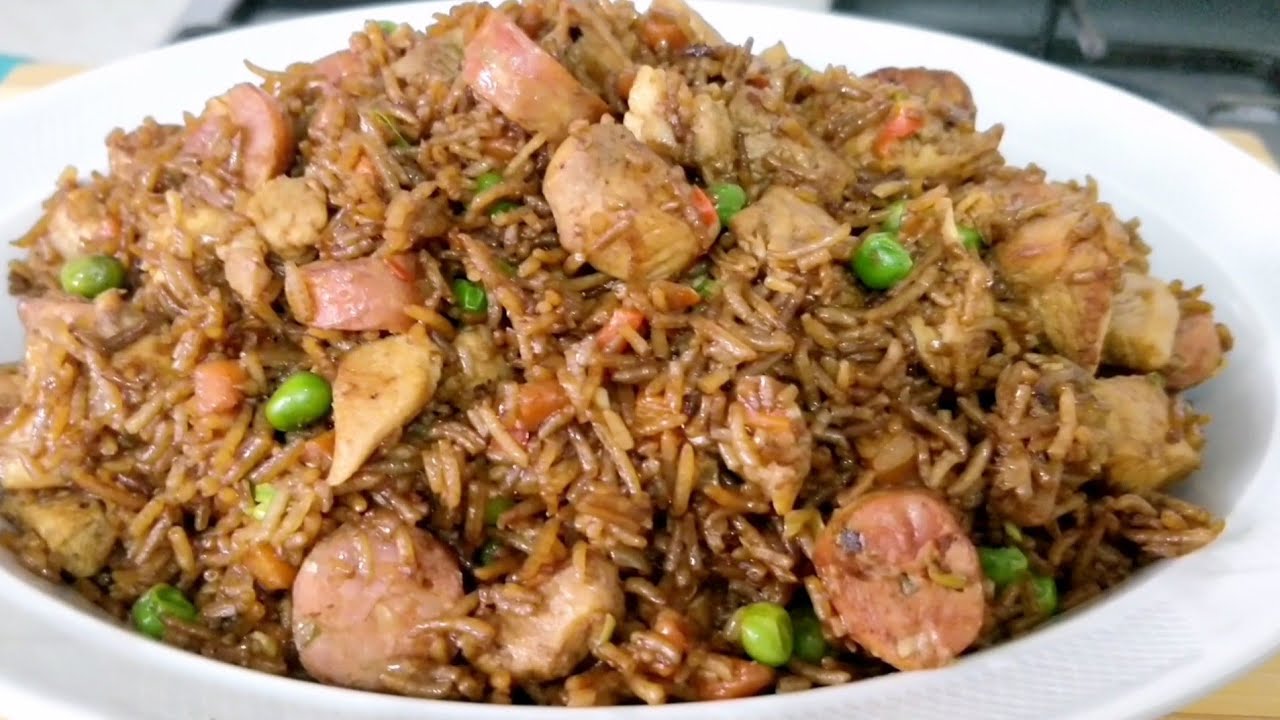 Receta de Arroz mixto colombiano