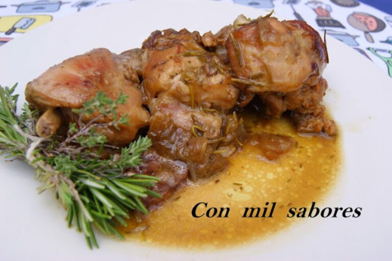 Receta de Conejo con hierbas aromaticas