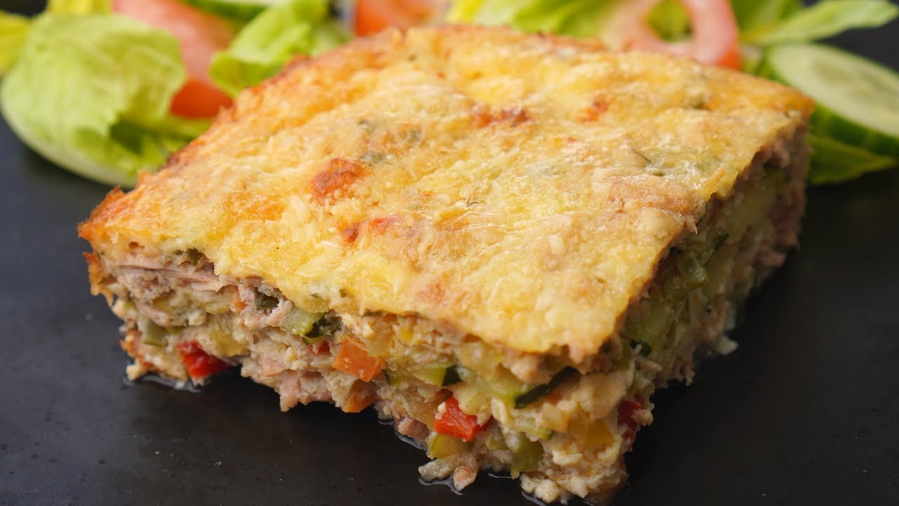 Receta de Pastel de atún al horno