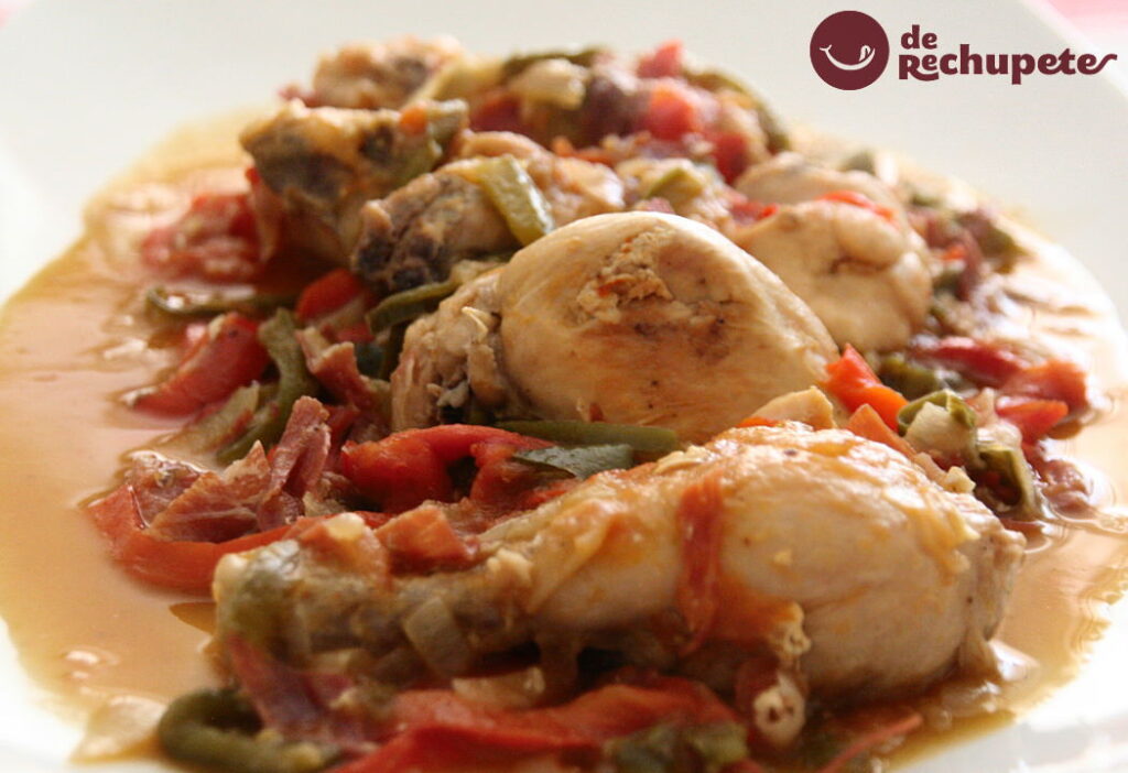 Receta de Pollo al chilindrón