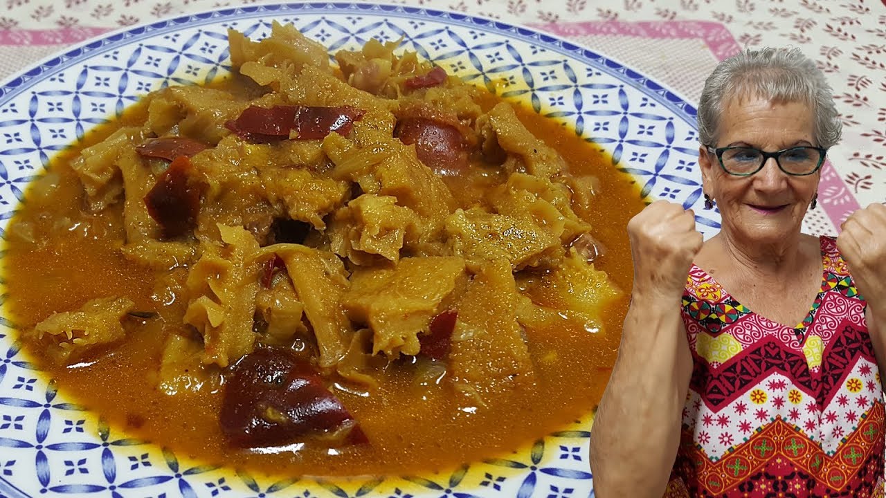 Receta de Callos a la madrileña de la abuela
