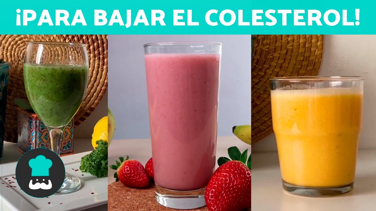 Jugo para bajar el colesterol