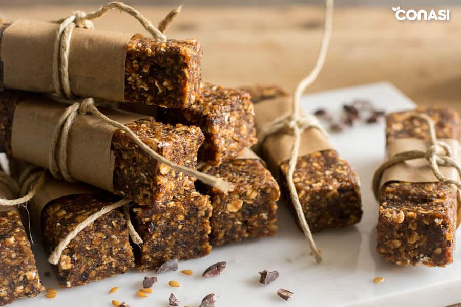 Receta de Barritas integrales con semillas
