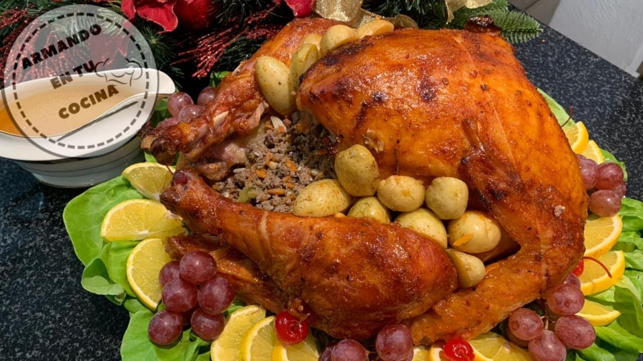 Receta de Pavo para Acción de Gracias o Thanksgiving
