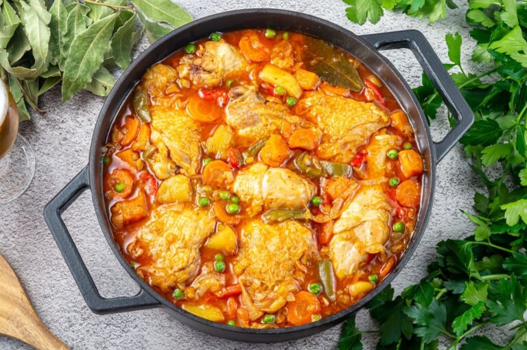 Receta de Pollo al disco argentino