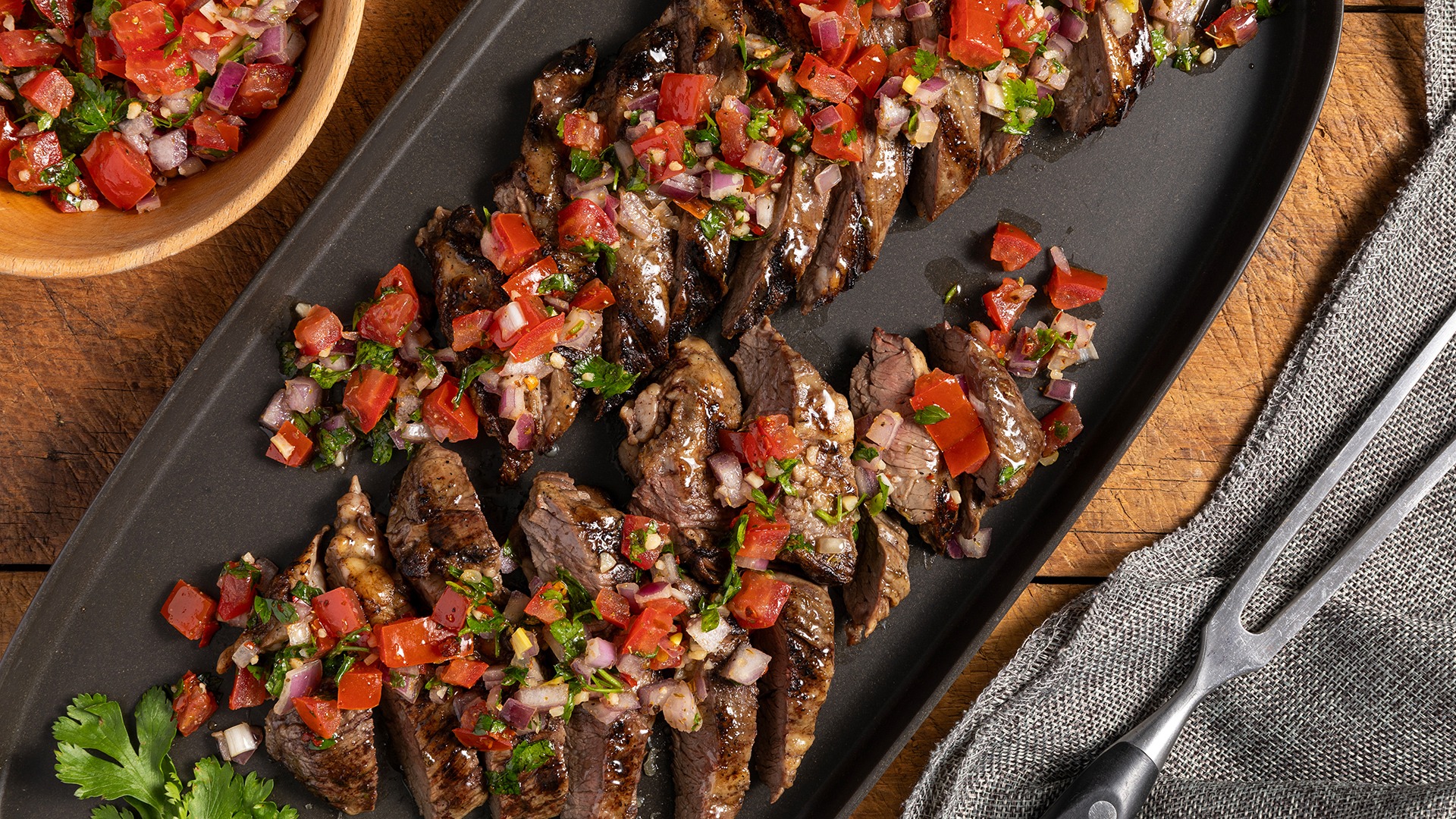Receta de Churrasco argentino