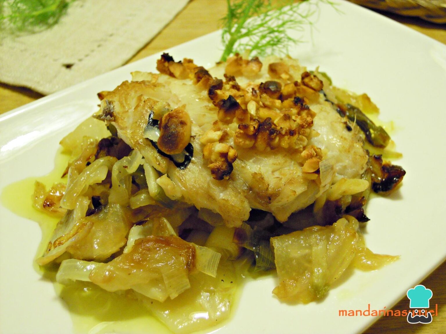 Receta de Filete de pescado al ajillo