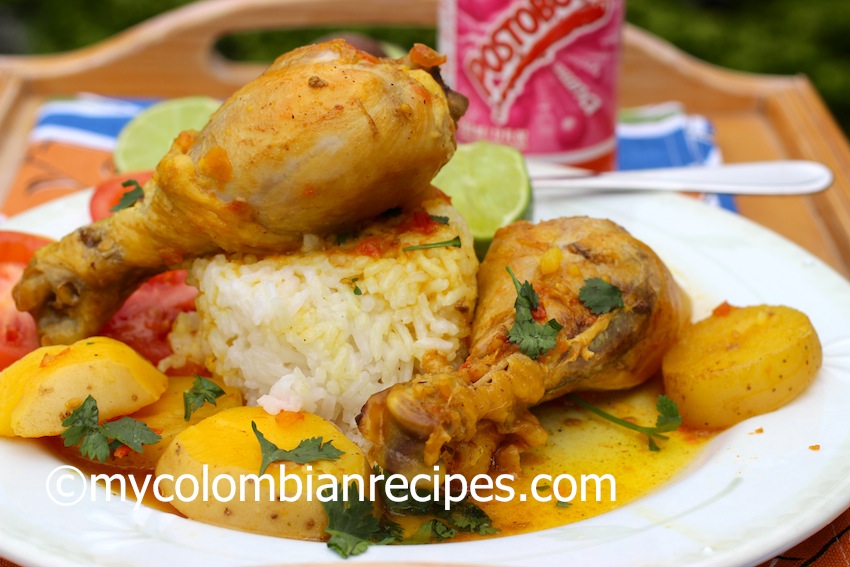 Receta de Sudado de pollo colombiano